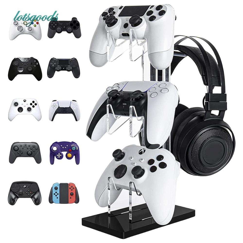 Controller Display Stand Headphone Controller Holder Gamepad Controller ...