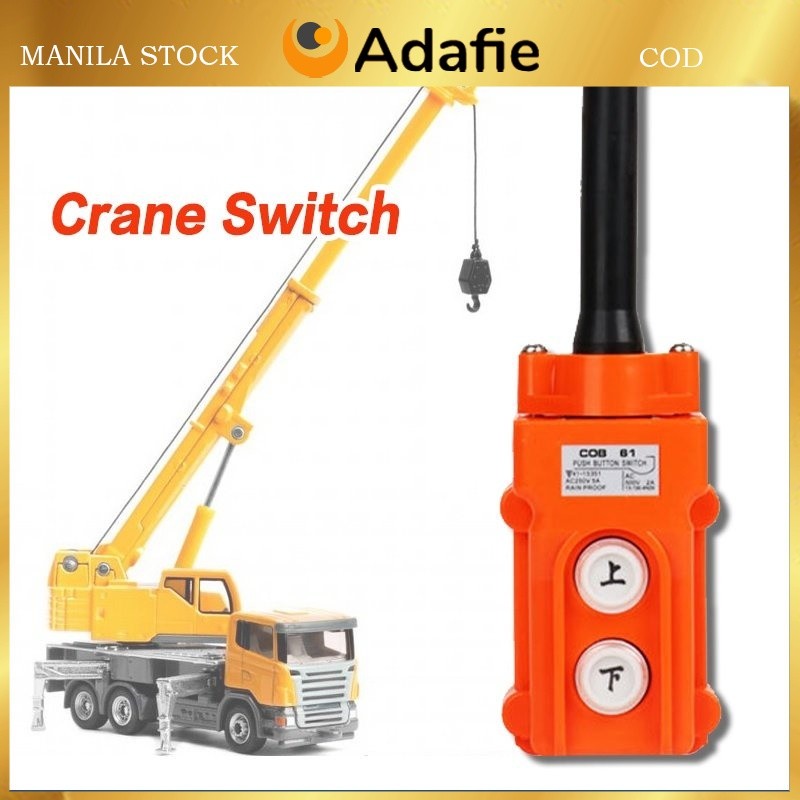 Crane Push Button Switch Crane Remote Control Switch Up and Down Crane ...