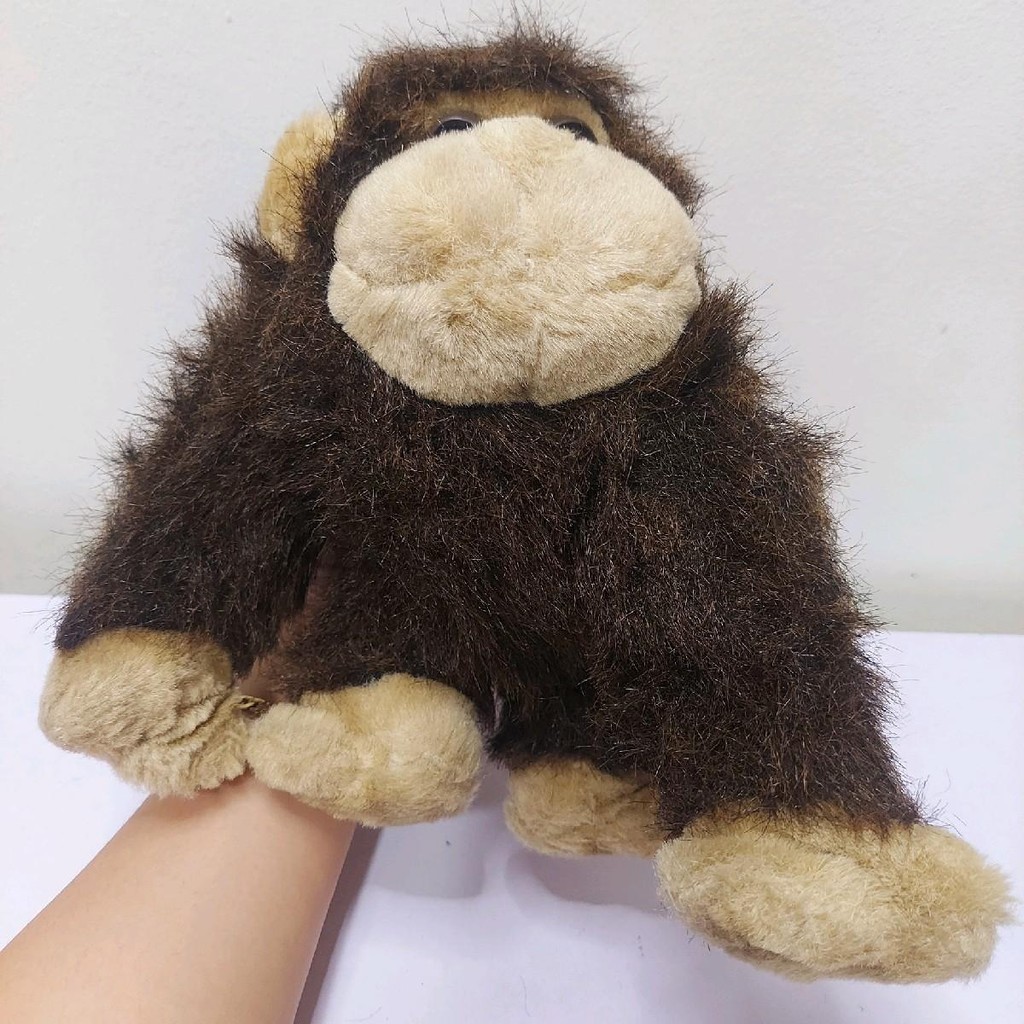 Realistic Gorilla Furry Monkey Stuffed Toy | Shopee Philippines