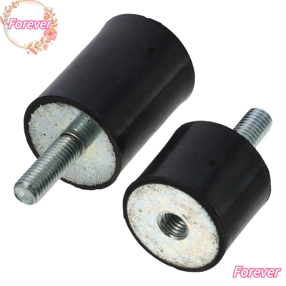 FOREVER Rubber Mounts, M6 M8 M10 Thread Black Vibration Isolators ...
