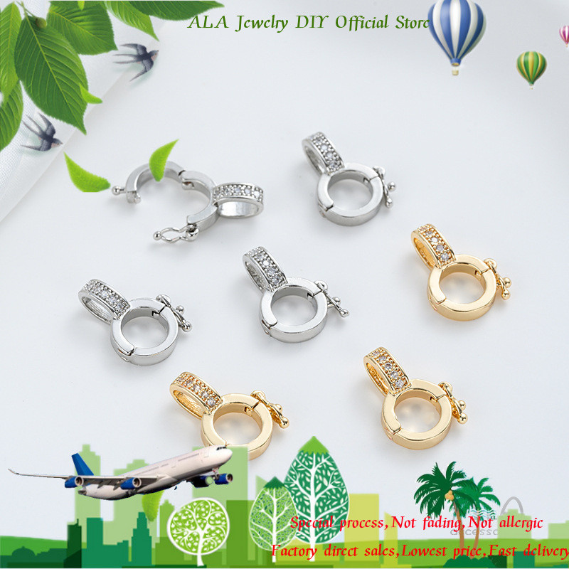 ️Jewelry DIY Accessories ️14K Gold-Plated Color Retention Universal ...