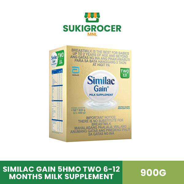 Similac Gain 5HMO Two 6-12 Months Milk Supplement 900G [Expiration: May ...
