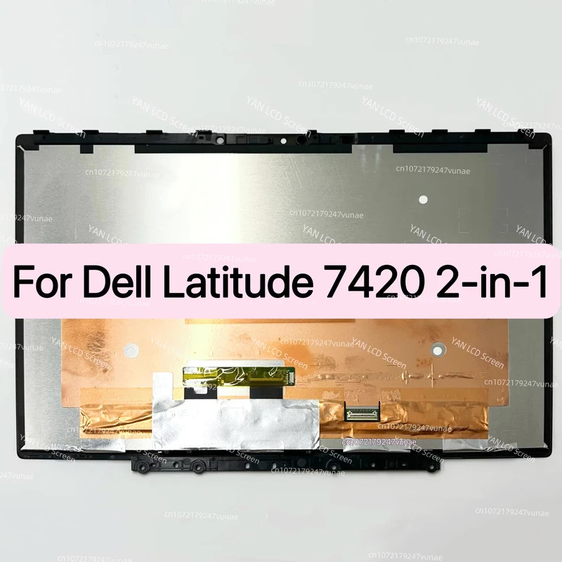 14 inch For Dell Latitude 7410 2-in-1 Laptop Display LCD Touch Screen ...