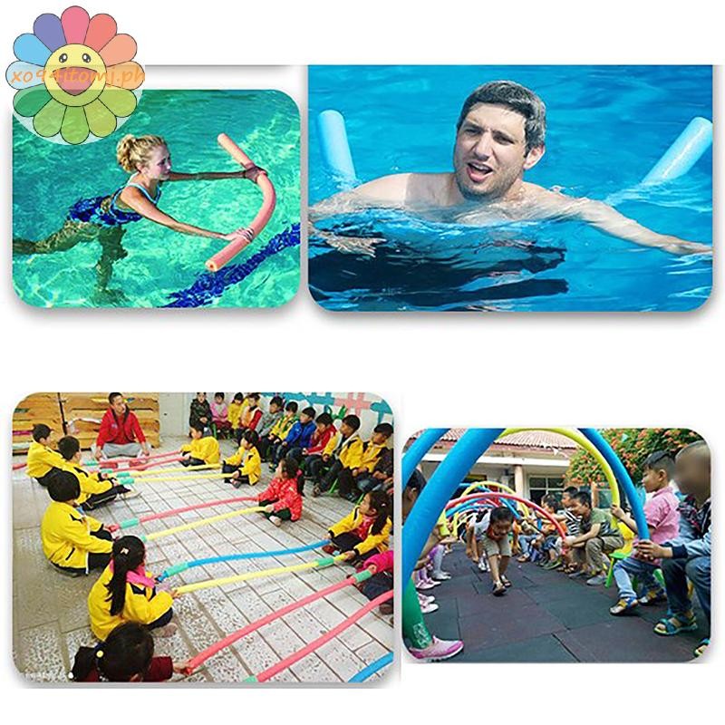 TOMJ 150CM Swimming Pool Float Aid Swim Noodles Ring Foam Buoyancy ...