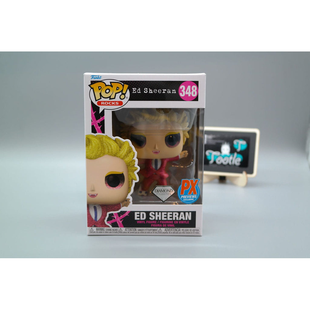ED SHEERAN 348 Diamond Collection PX Preview Exclv Ed Sheeran Funko Pop ...
