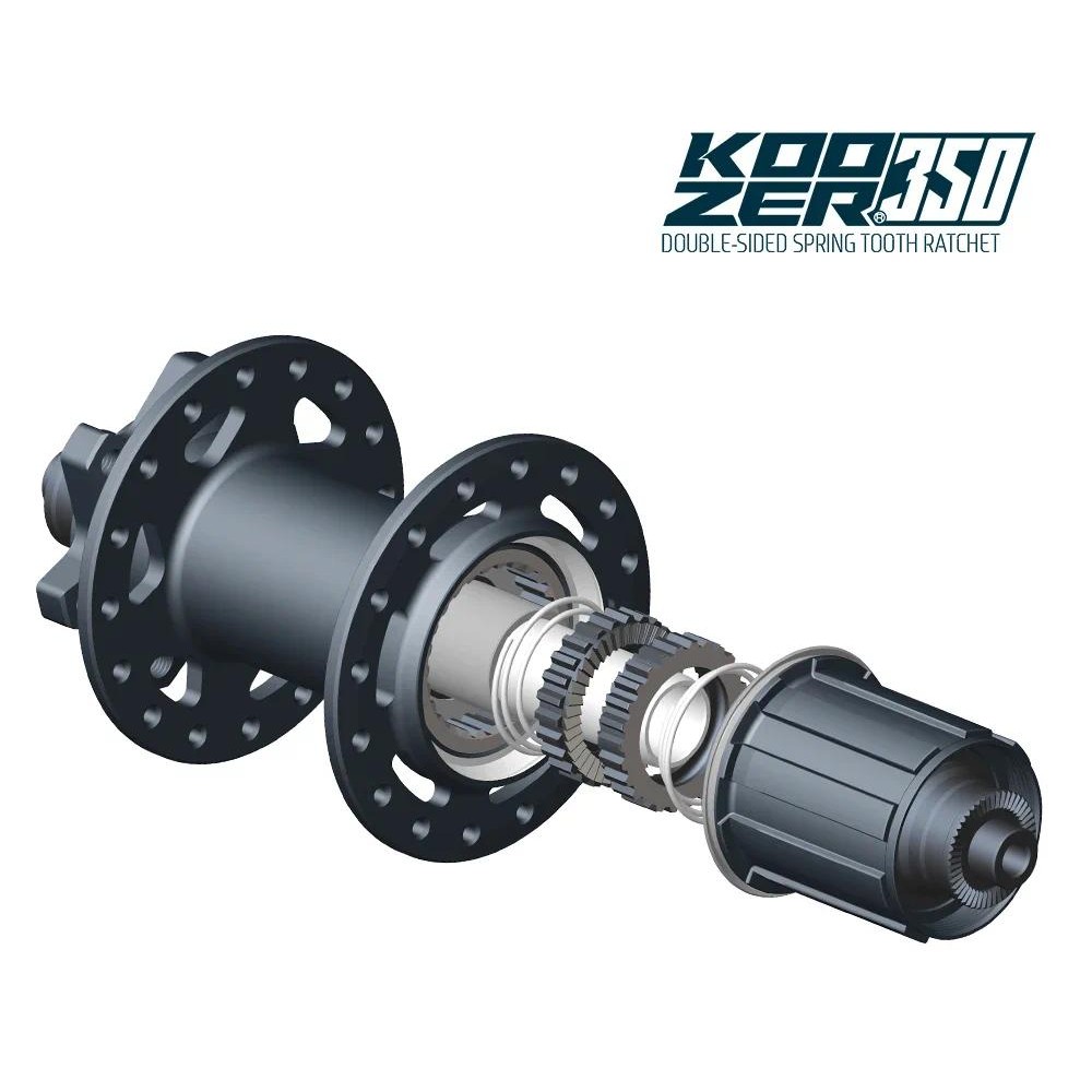 new Koozer 350 Rear hub Ratchet 40T 60T 28H 32H HG XD MS 10 11 12s Cr ...