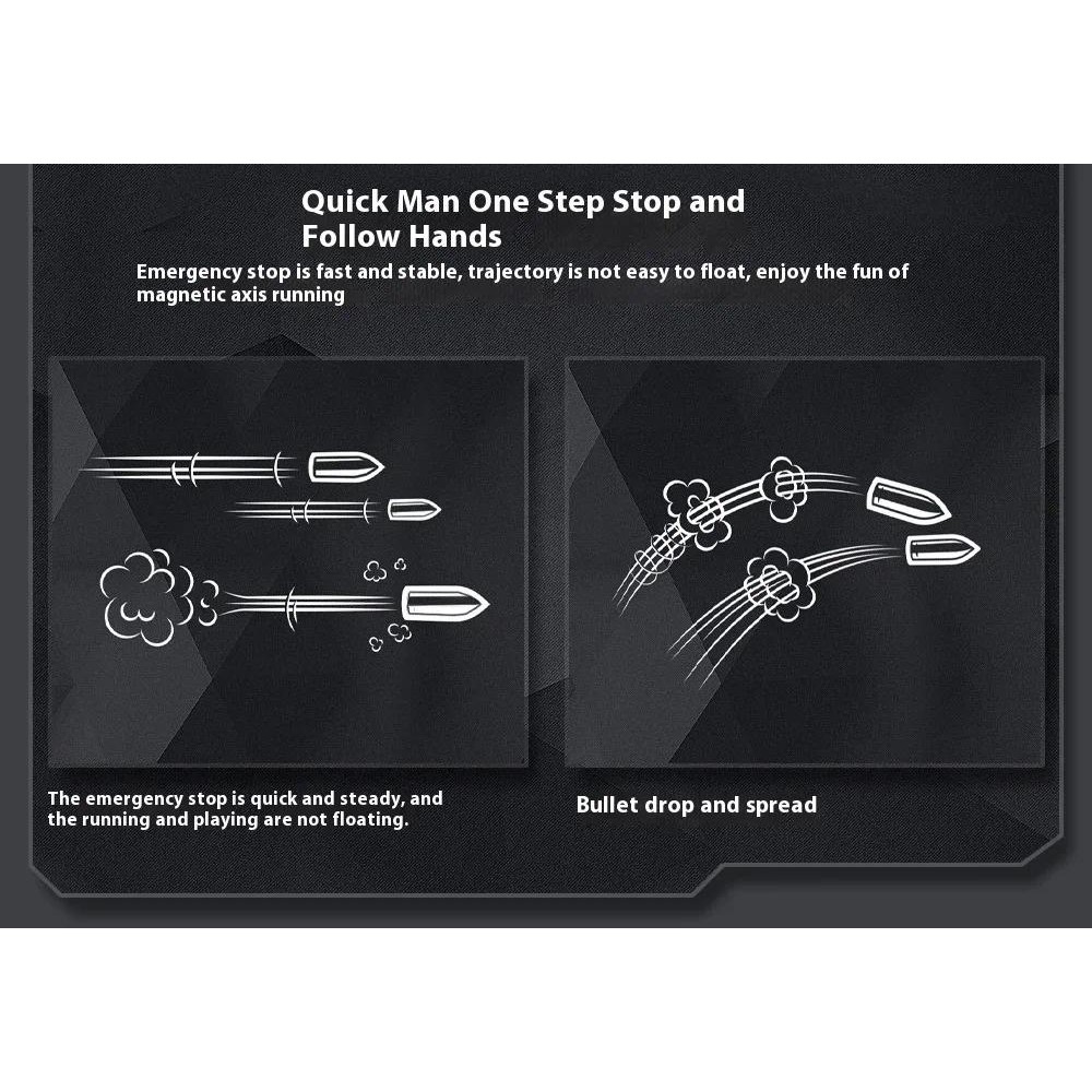 YK61 Magnetic Switch Mechanical Keyboard Rapid Trigger Wired South ...