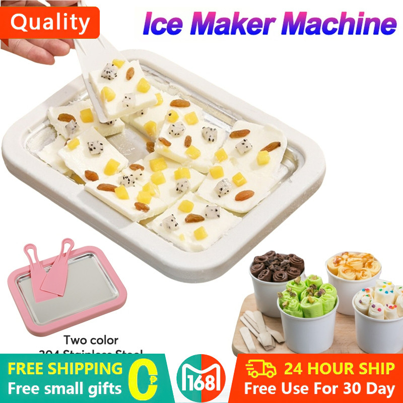 Fried Ice Machine Fried Ice Cream Maker Ice Cream DIY Maker Fried Ice ...