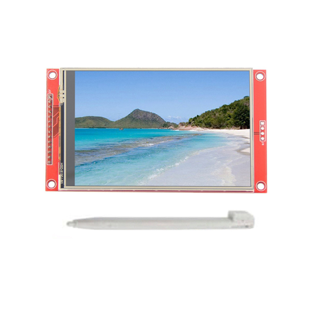 ☯4.0 inch LCD 480*320 MCU SPI Serial TFT LCD Module Display Screen With Touch Panel Build-in Dri ...