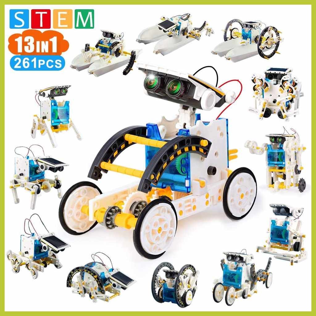 13-in-1+LI#y;Educational+gD@sP@JJ@fY@Pz@Fo Solar Robot Kit for Kids ...