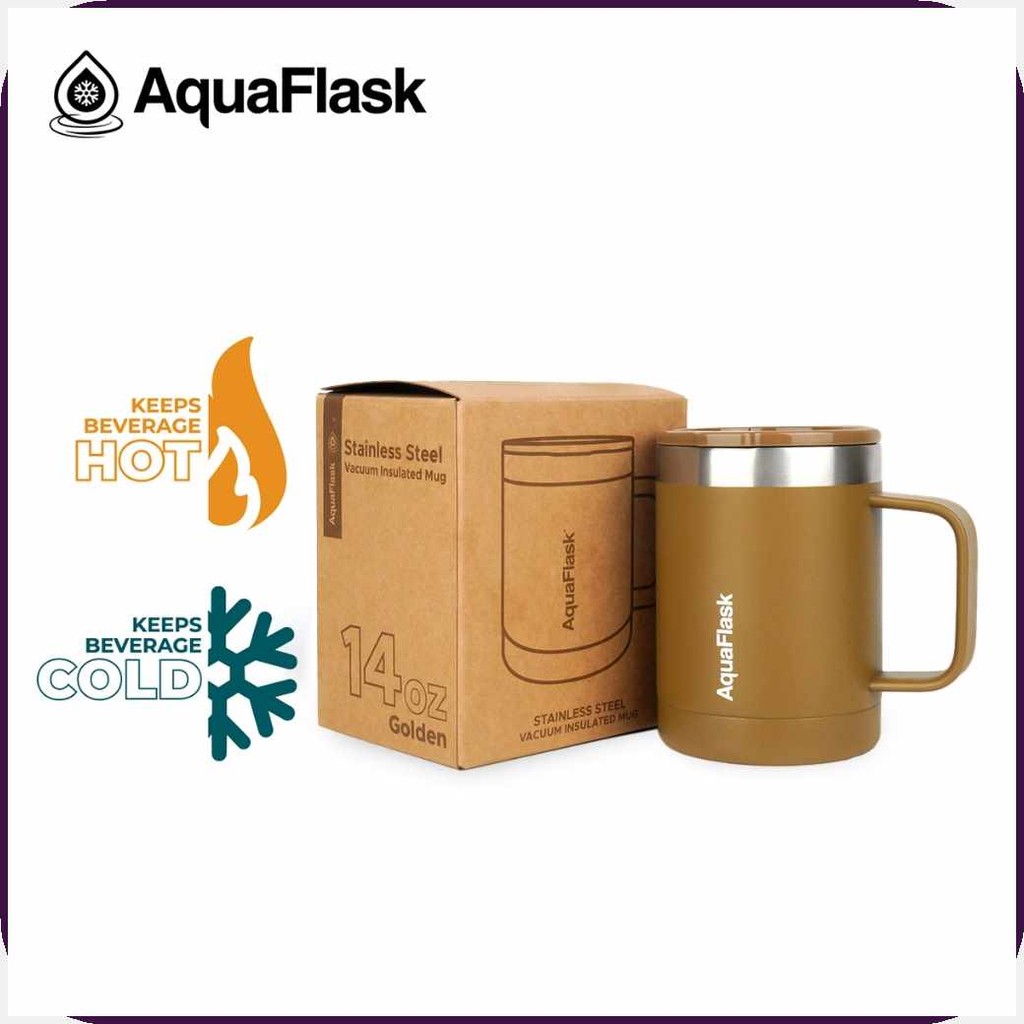 Aquaflask$dt(u((14oz)(f=Insulated(f=Mug(N=Aqua(T=Flask | Shopee Philippines