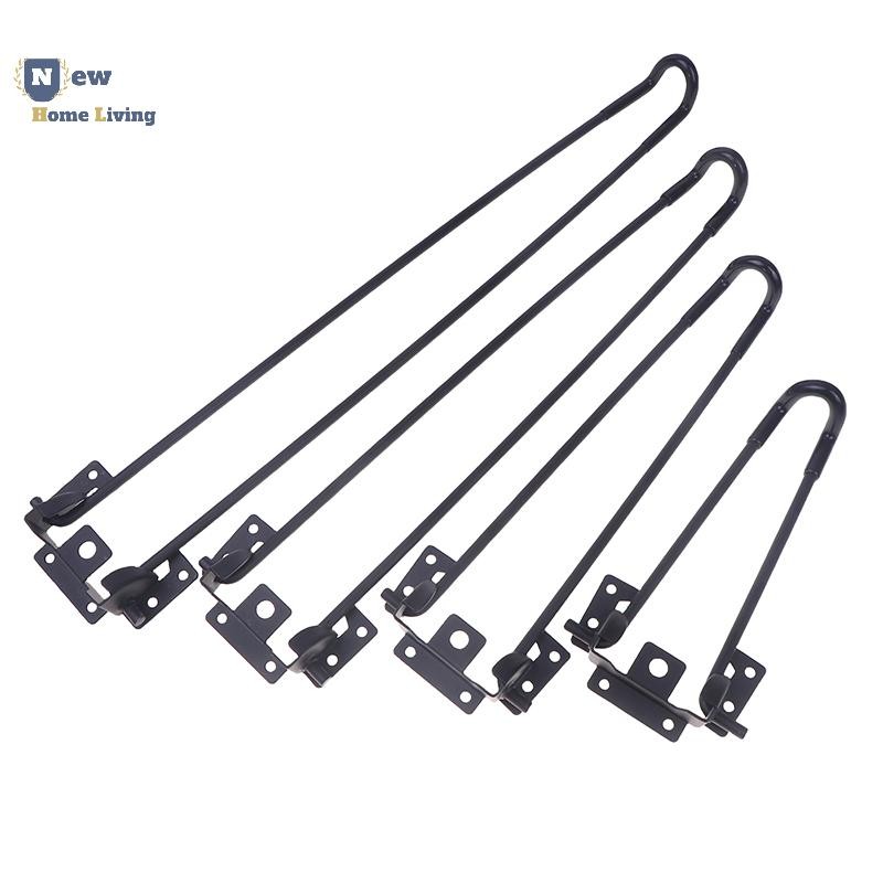 NHL> 1Pcs Metal Table Legs Folding Support Furniture Legs DIY Home ...