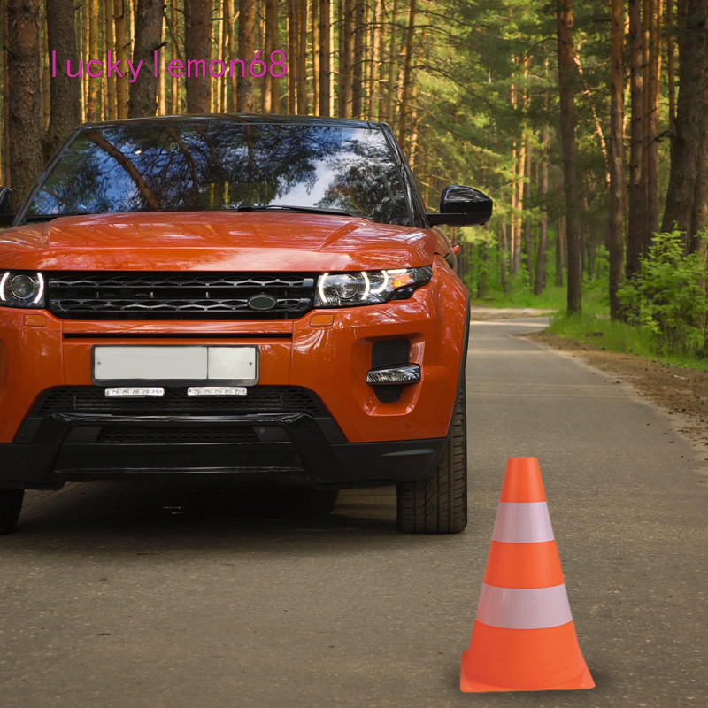 Luckylemon 1pcs 23cm Road Safety Warning Sign Traffic Cone Orange ...