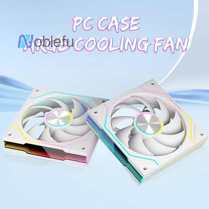 [Noblefu] Computer Case Fan Ventoinha ARGB Fan 4pin PWM CPU Cooling Fan ...