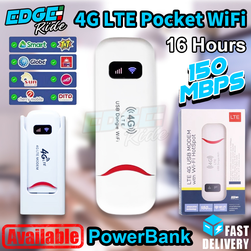 Wireless 4G LTE WiFi Router Modem 150Mbps USB Mini Pocket WiFi Hotspot ...