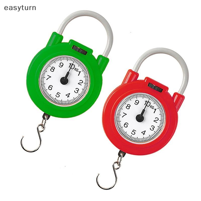 easyturn 10kg Portable Hanging Mechanical Scale Fish Luggages Kitchen ...