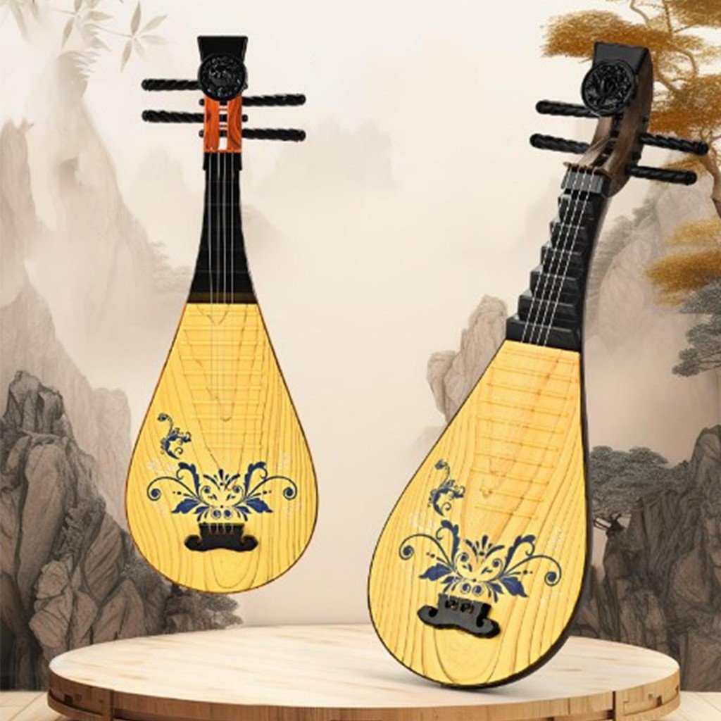 Classical Pipa Toys Beginner Four-String Simulation Musical Toy ...