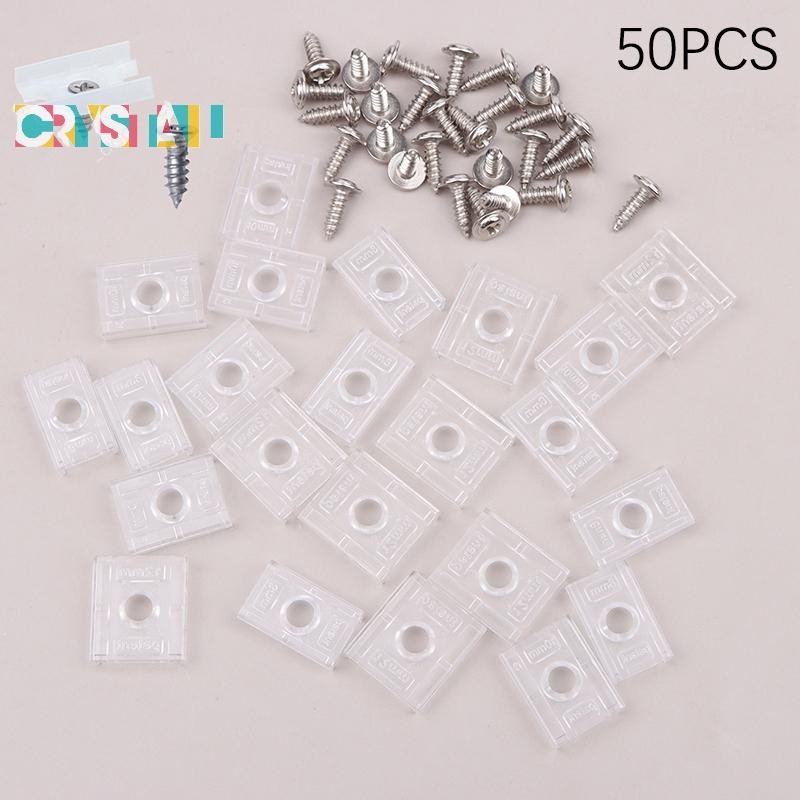 Crystal- 50 Pcs COB SMD Leds Strip 8/10/12mm With Screws Fixing Mounted ...