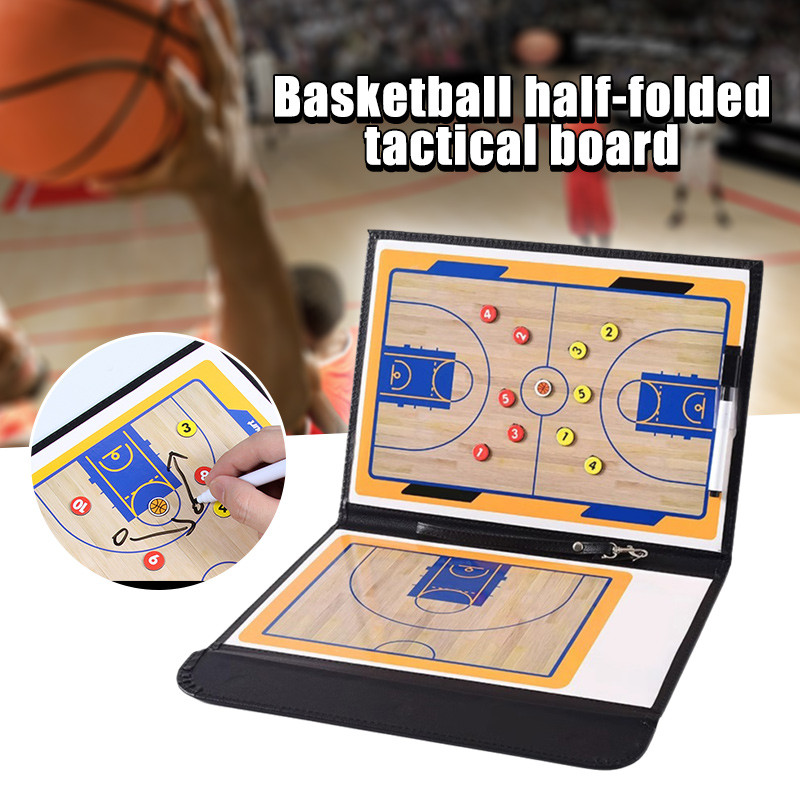 Basketball Coaching Board Magnetic Coaches Clipboard Tactical Board ...