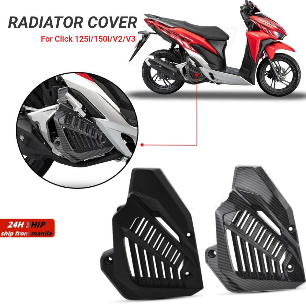 Honda Radiator Cover for Click 125i/150i/V2/V3 Game Changer Radiator ...