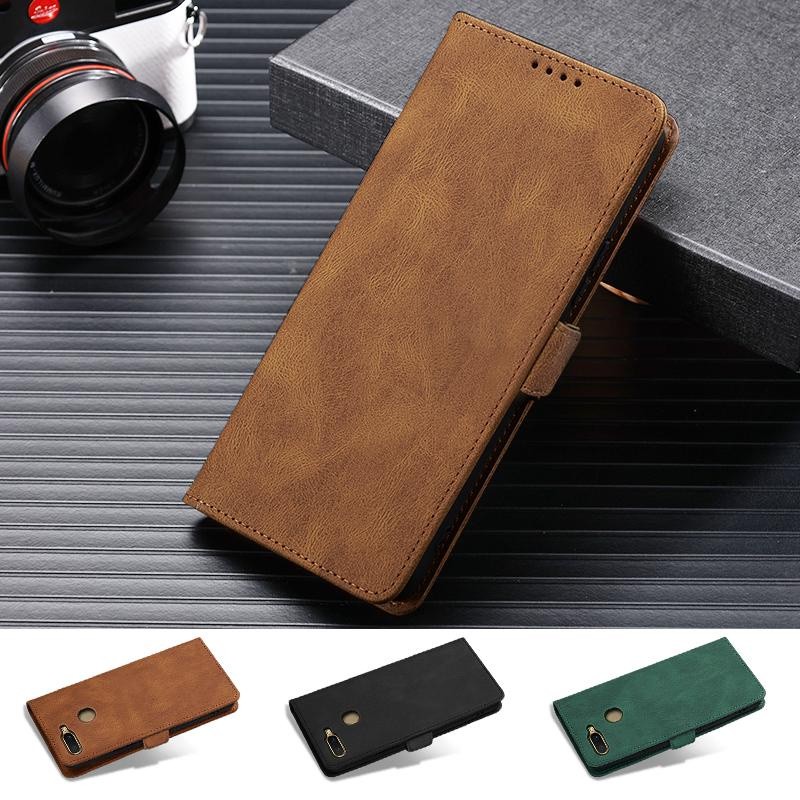 For OPPO A12 A5S A7 Phone Case Atmospheric Fashion Leather Case Cover ...