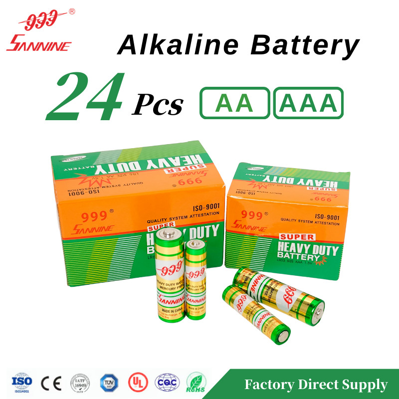 999 COD AA / AAA Battery Alkaline Battery Extra Long Discharge Time ...