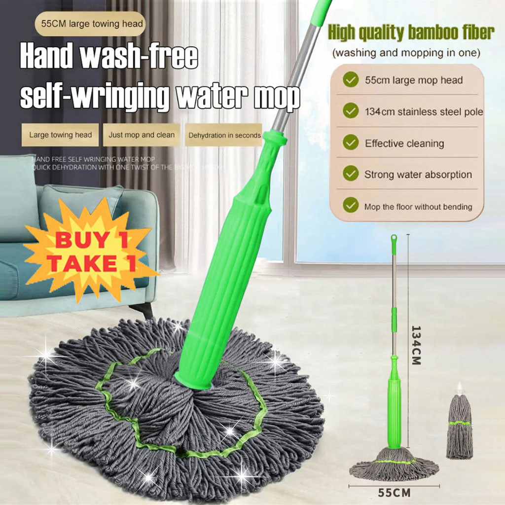 Multi Function Microfiber Mop/floor Mop with Squeezer Self Twisting ...