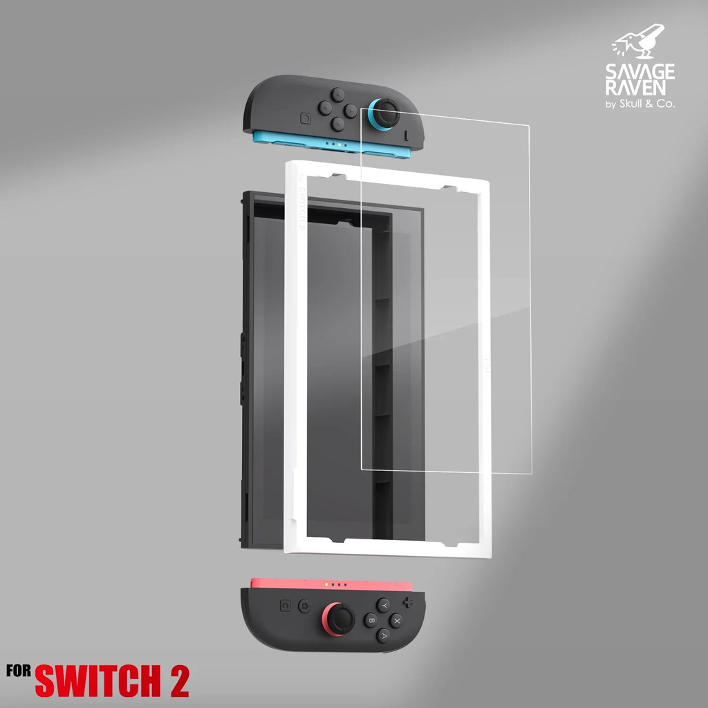 Savage Raven by Skull & Co. Tempered Glass Screen Protector with EZ ...