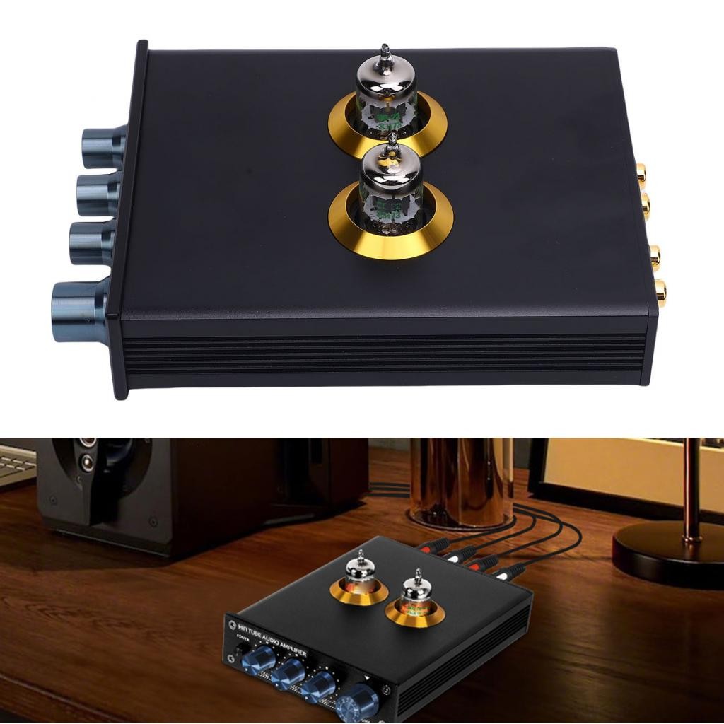 Audiophile Tube Preamplifier HiFi Vacuum Preamp Bass Treble Adjustment ...