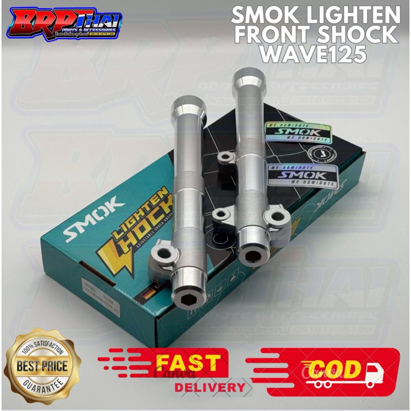 SMOK LIGHTEN FRONT SHOCK OUTER TUBE FOR WAVE 125 / XRM 125 / MIO SPORTY / CLICK 125/150 | Shopee ...
