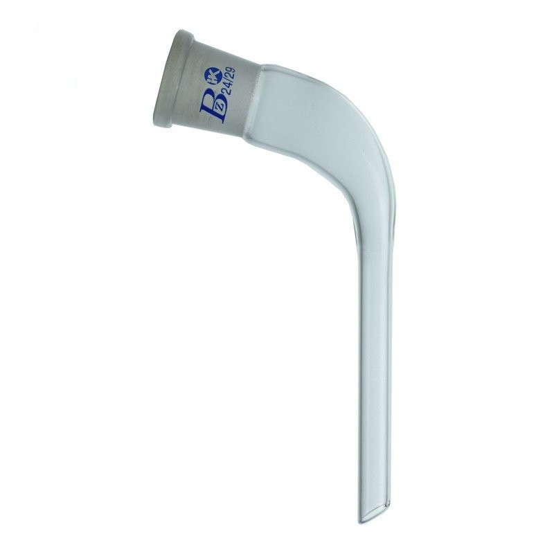 Glass Horn Bend Pipe 19#24#Tail Takeover Standard Angle Elbow Pipe ...