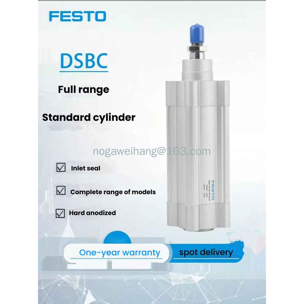 FESTO Standard cylinder DSBC-32-40-50-63-80-100-25-50-75-100-PPVA (in ...
