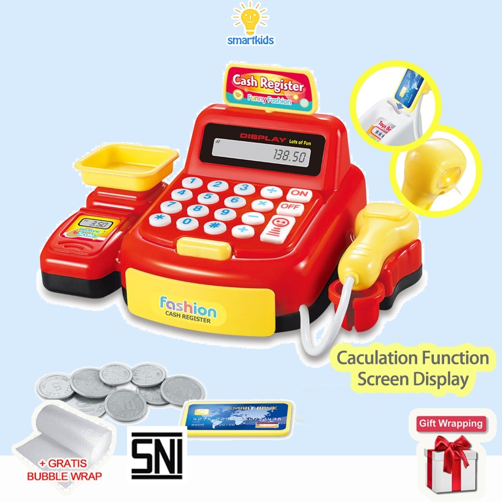 MESIN MAGELJAYA Shopping Cash Register Machine Counting Calculator/Cash ...