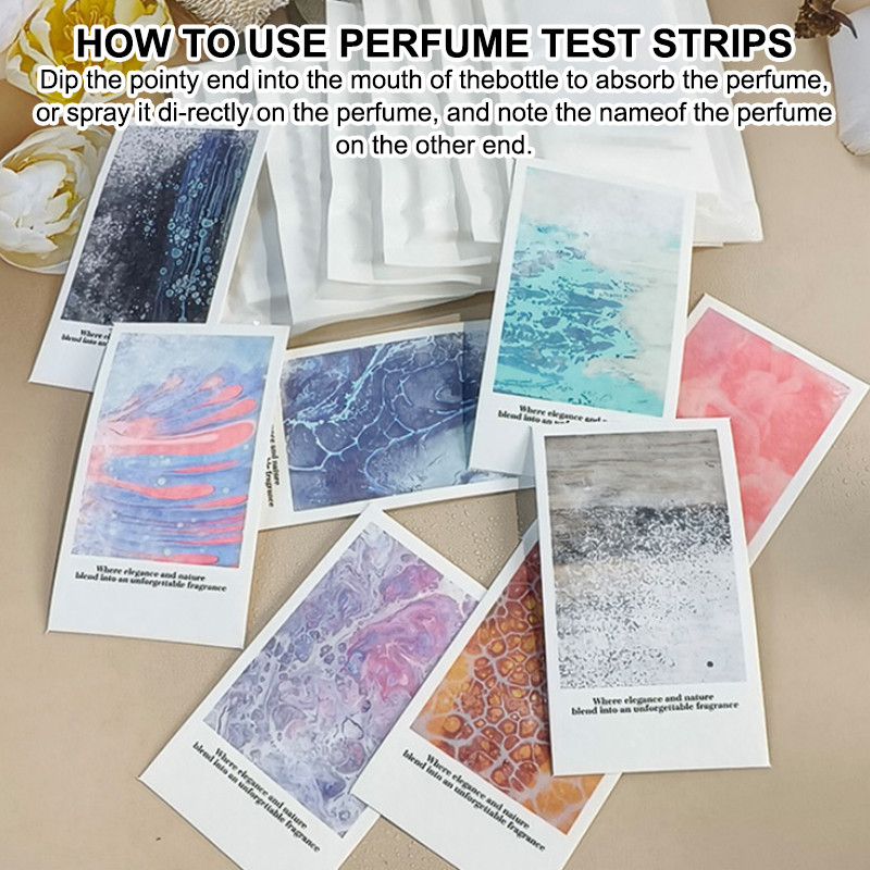 # JTPH # 8Pcs Perfume Test Strips Pracctical Premium Useful Creative ...