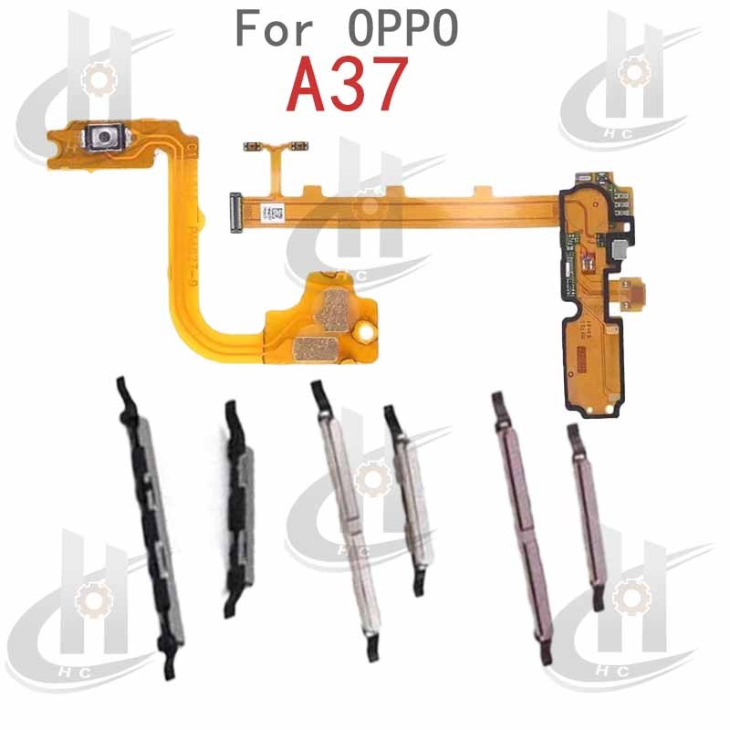 For OPPO A37 A37f A37fw A37m Power Volume Side Button Flex Cable Keys ...