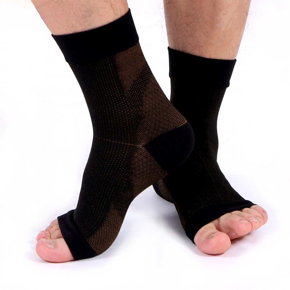 1Pair Soothe Socks for Neuropathy Pain,Ankle Brace Copper Compression ...