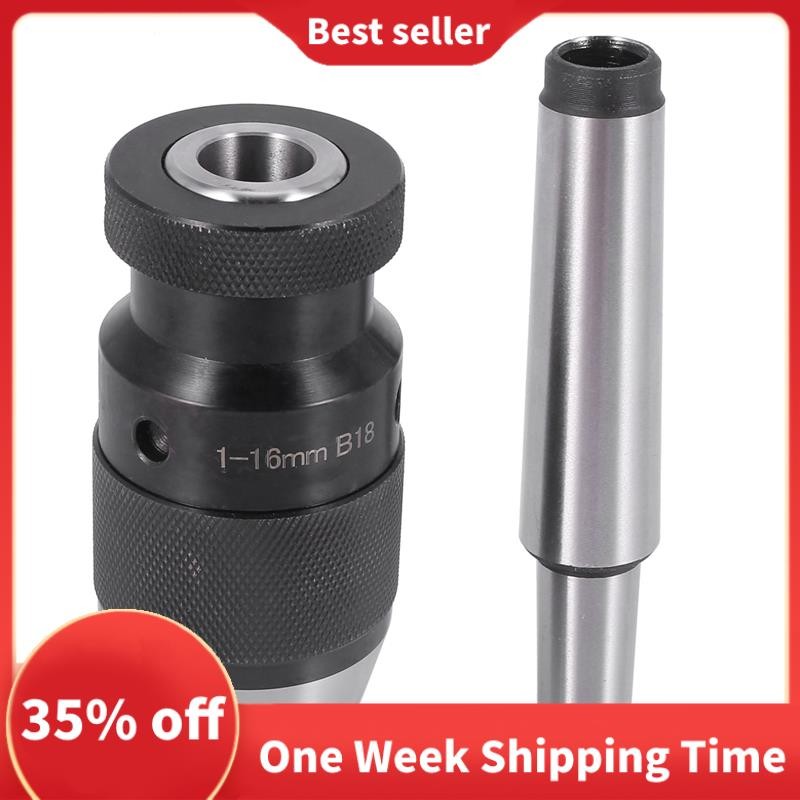 Available Keyless Drill Chuck 1-16mm B18 + MT3 M12 DIN228A Morse Taper ...