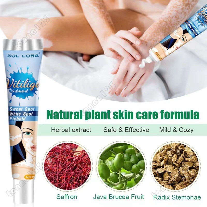 SOL LORA Flower Spot Care Health Cream White Spot Cleansing Ointment ...