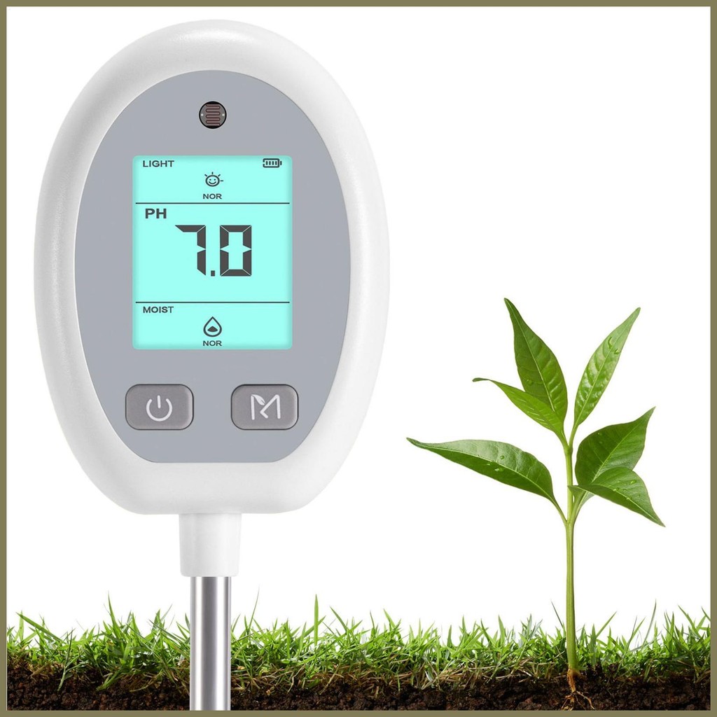 Soil Meter Digital Soil Moisture Meter 6-in-1 Soil Moisture Meter ...