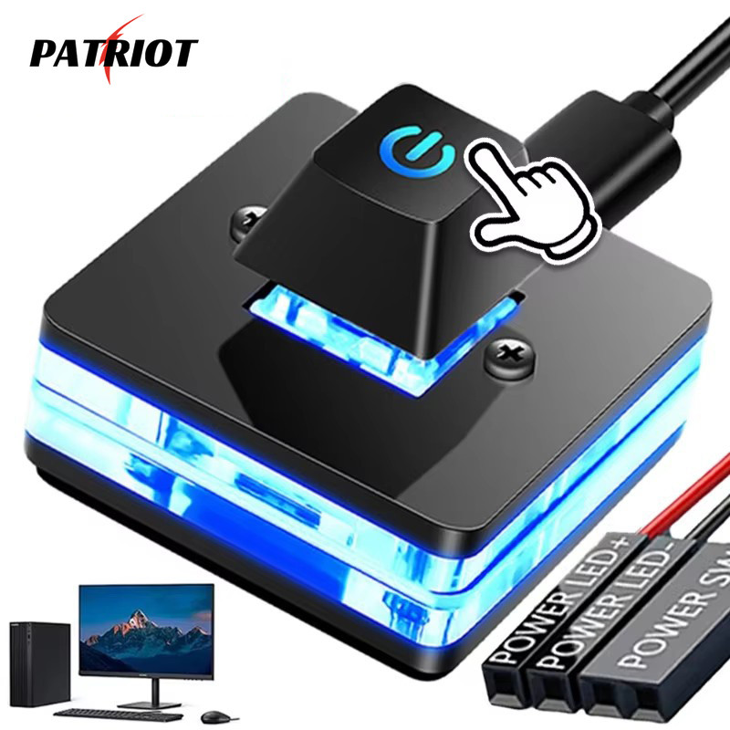 Computer Motherboard Extension Cord - 2M External Start Power Button ...