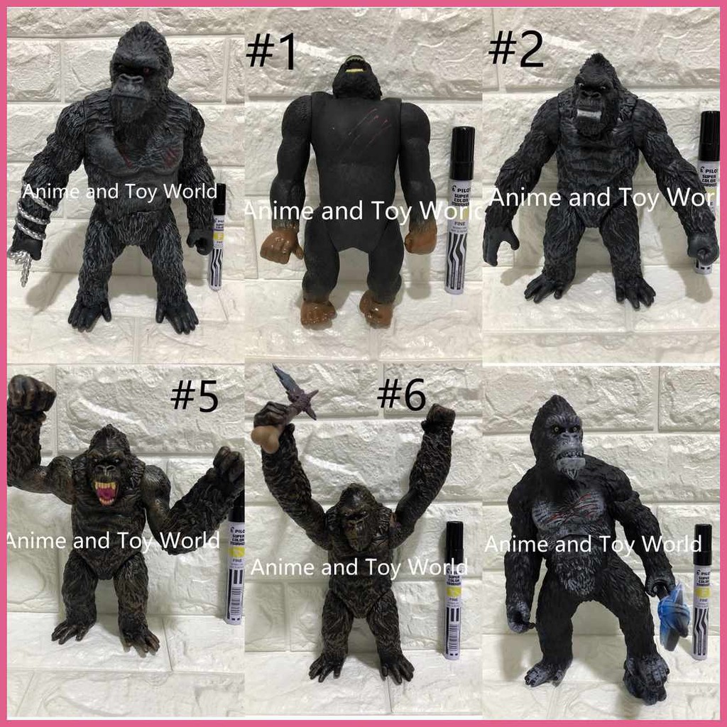 King)v|Konge_Kingkong~E?Action*Z?Figure*d?18cm*y?24cm*JB?30cm*EY@Size ...