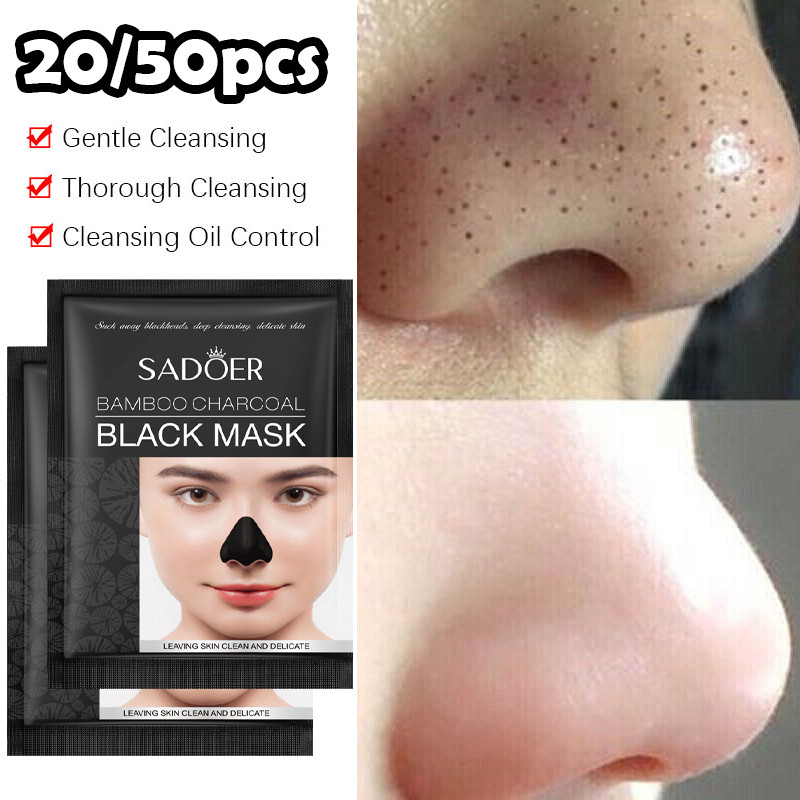 Blackhead Removal Nasal Mask Pore Shrinking Mask Peeling Patch Care ...