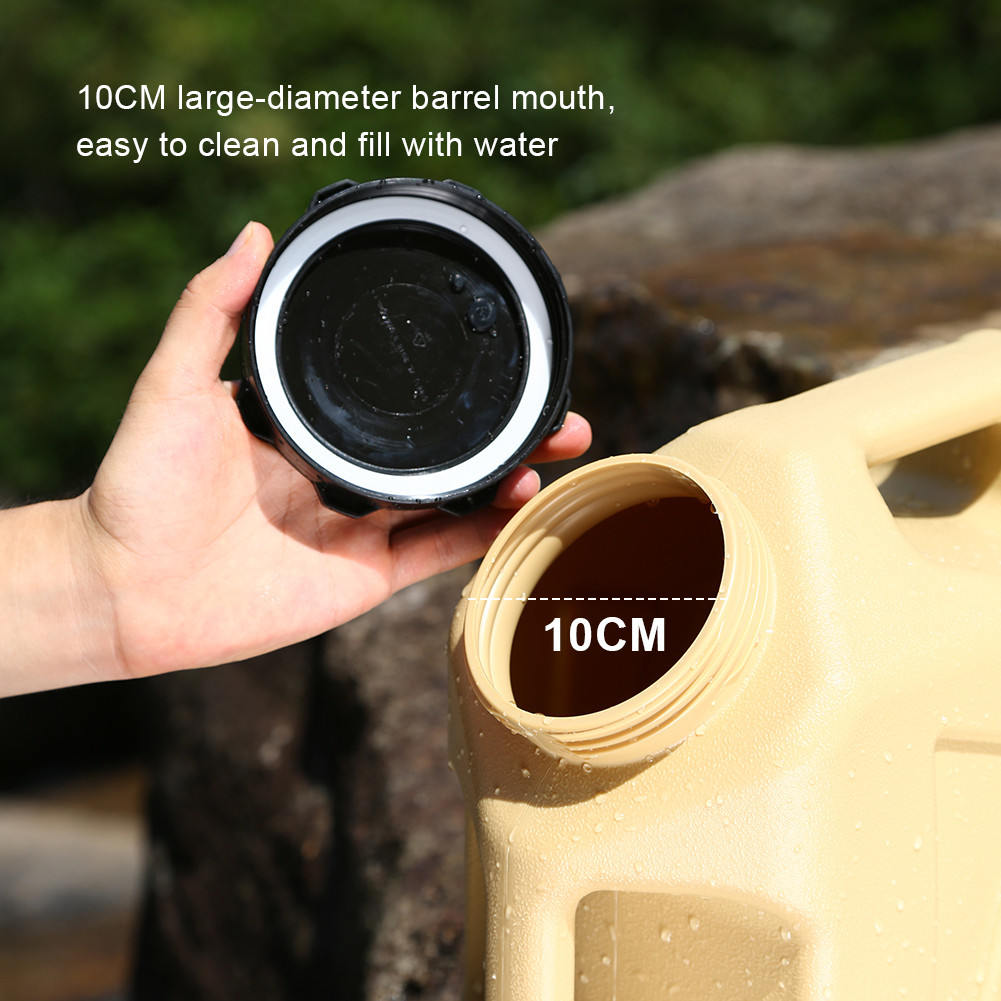 12L Camping Water Container with Spigot Water Storage Tank for Camping ...