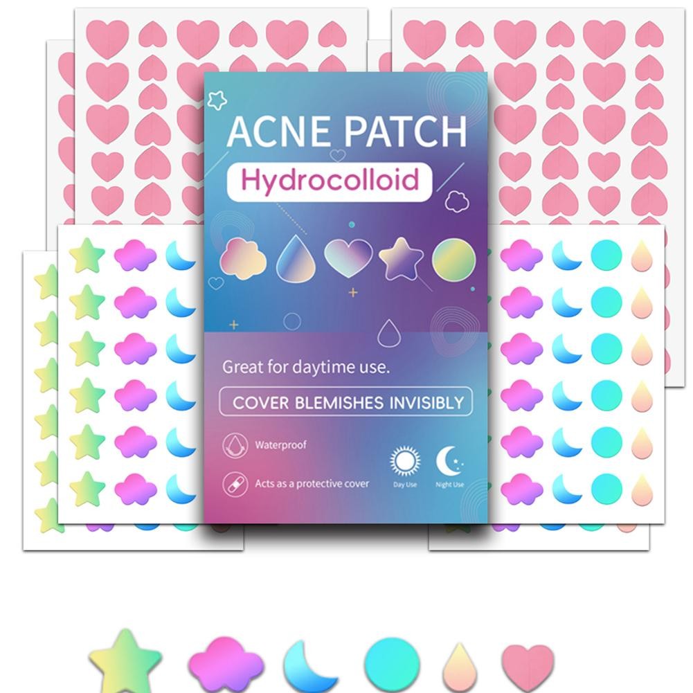 Hydrocolloid Colorful Acne Patch Mild Non-irritating Patches Acne ...