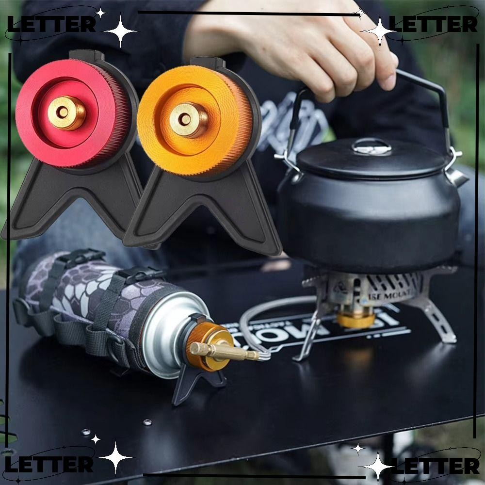 LET Gas Converter Bracket, Outdoor Camping Snap-on Type Camping Stove ...