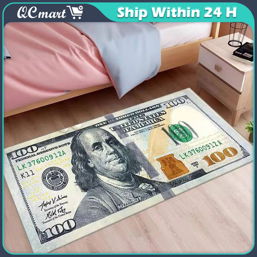 【Fast Shipment】 Creative US Dollars $Carpets For Living Room Hallway ...