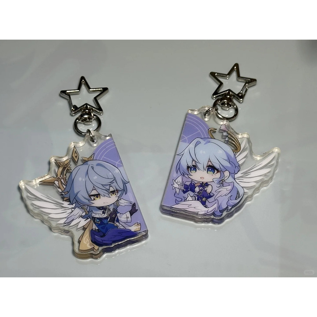 Robin Anime Keychain Women Honkai Star Rail Acrylic Key Chain Man ...