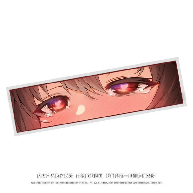 Two-dimensional Reflective Car Sticker Anime Waterproof Body Decoration ...