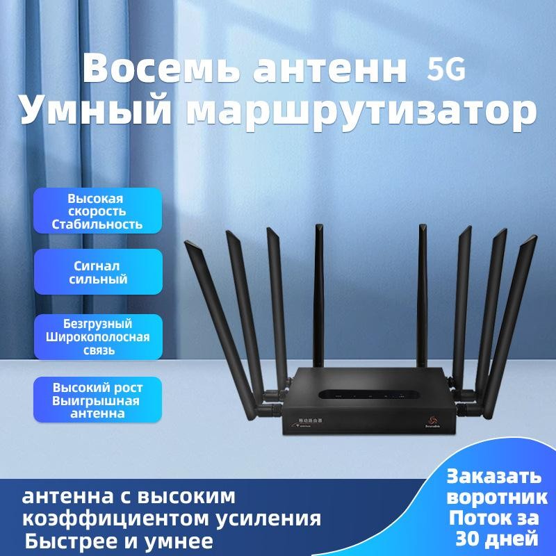 8 antenna routers for SIM cards from all carriers without installation ...