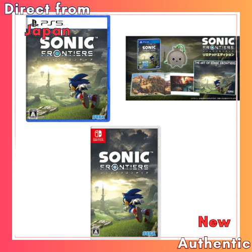 Sonic Frontier Limited Edition Switch version [On line shop Ebiten ...